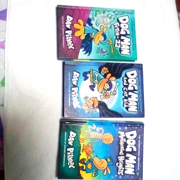 Other | Dog Man Bundle Of 3 | Poshmark